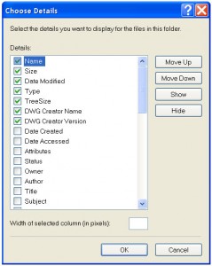 AutoCAD Info in Windows Explorer | CADDManager Blog